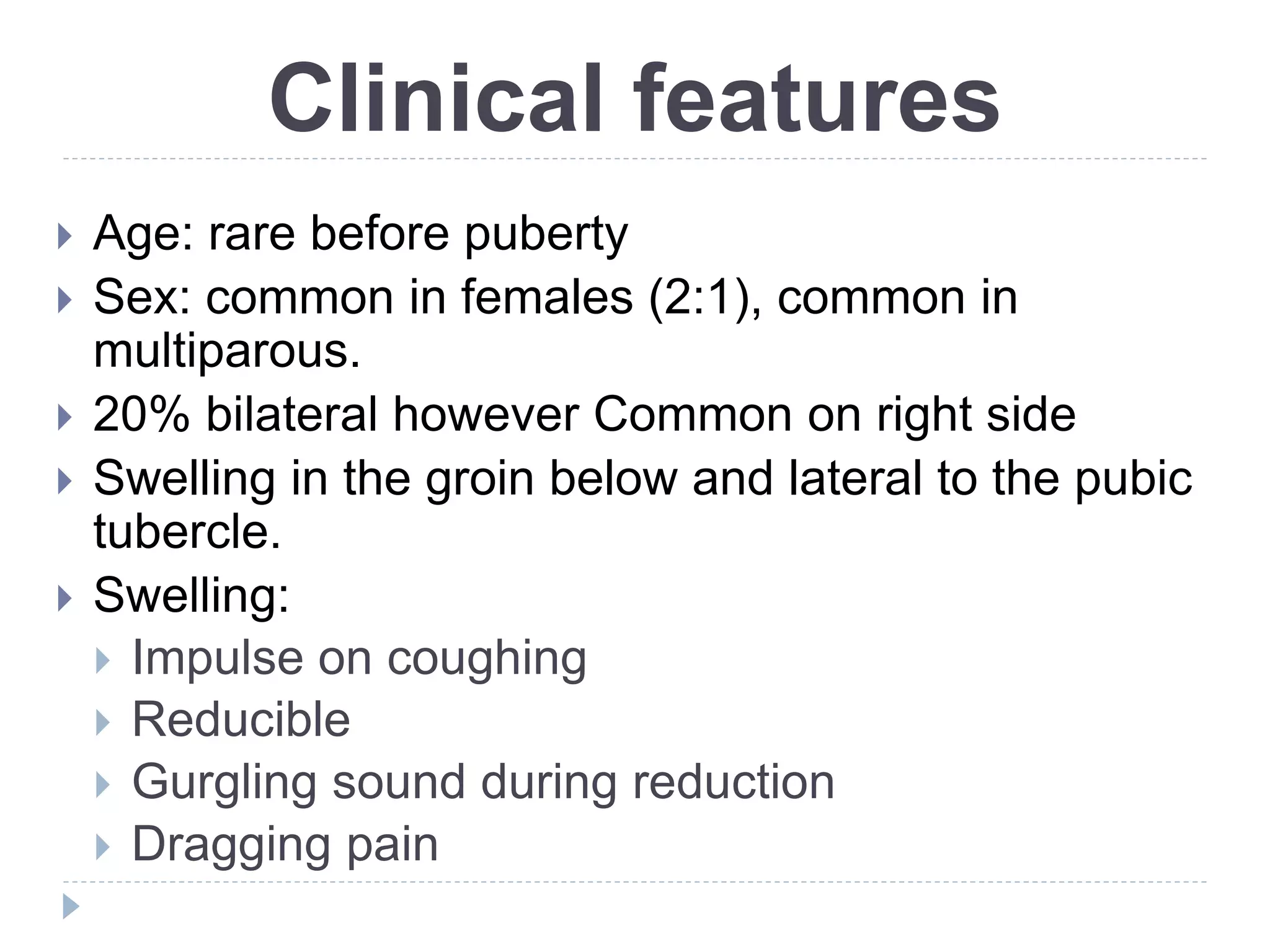 Inguinal and Femoral hernia | PPTX