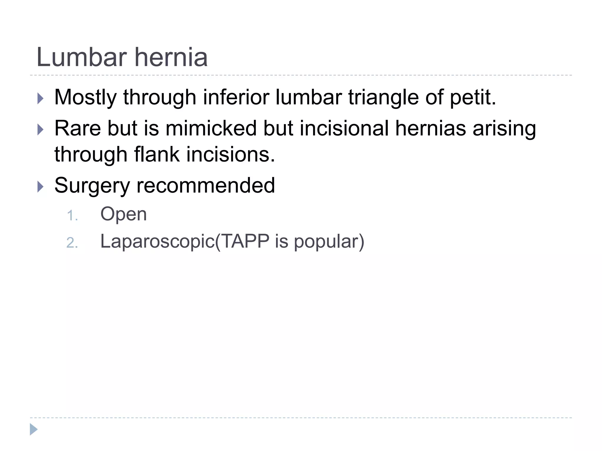 Inguinal and Femoral hernia | PPTX