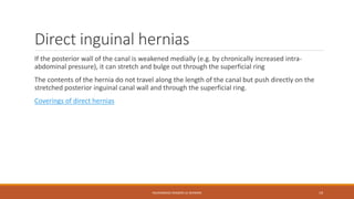 Inguinal cannal | PPTX | Death, Injury, or Military Conflict ...