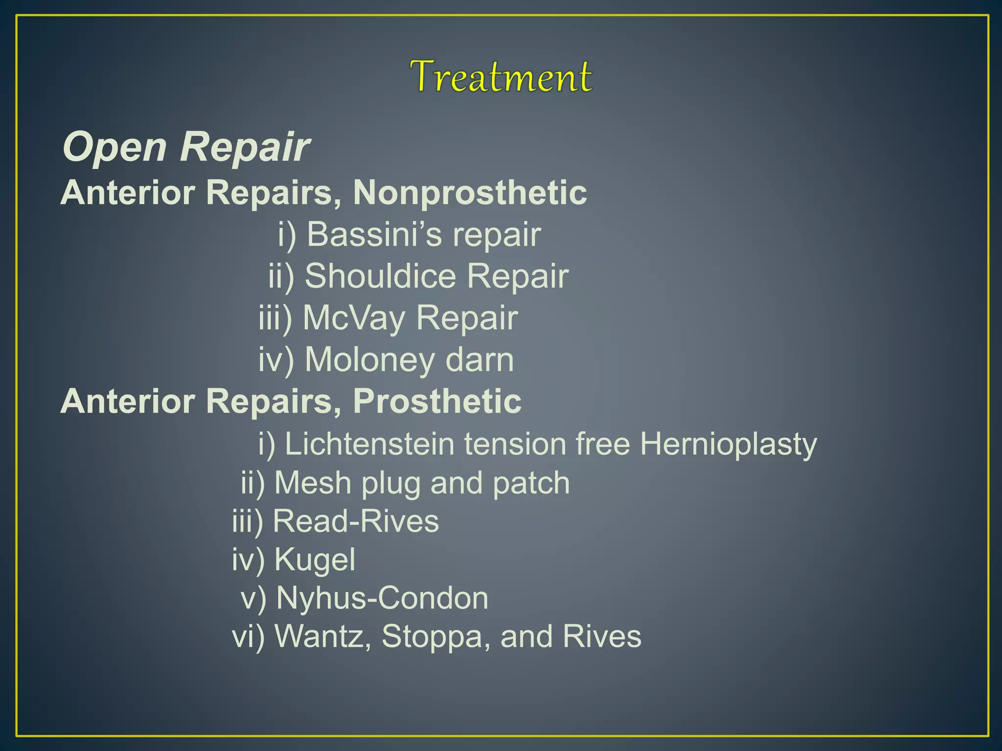 Inguinal hernia ppt | PPTX