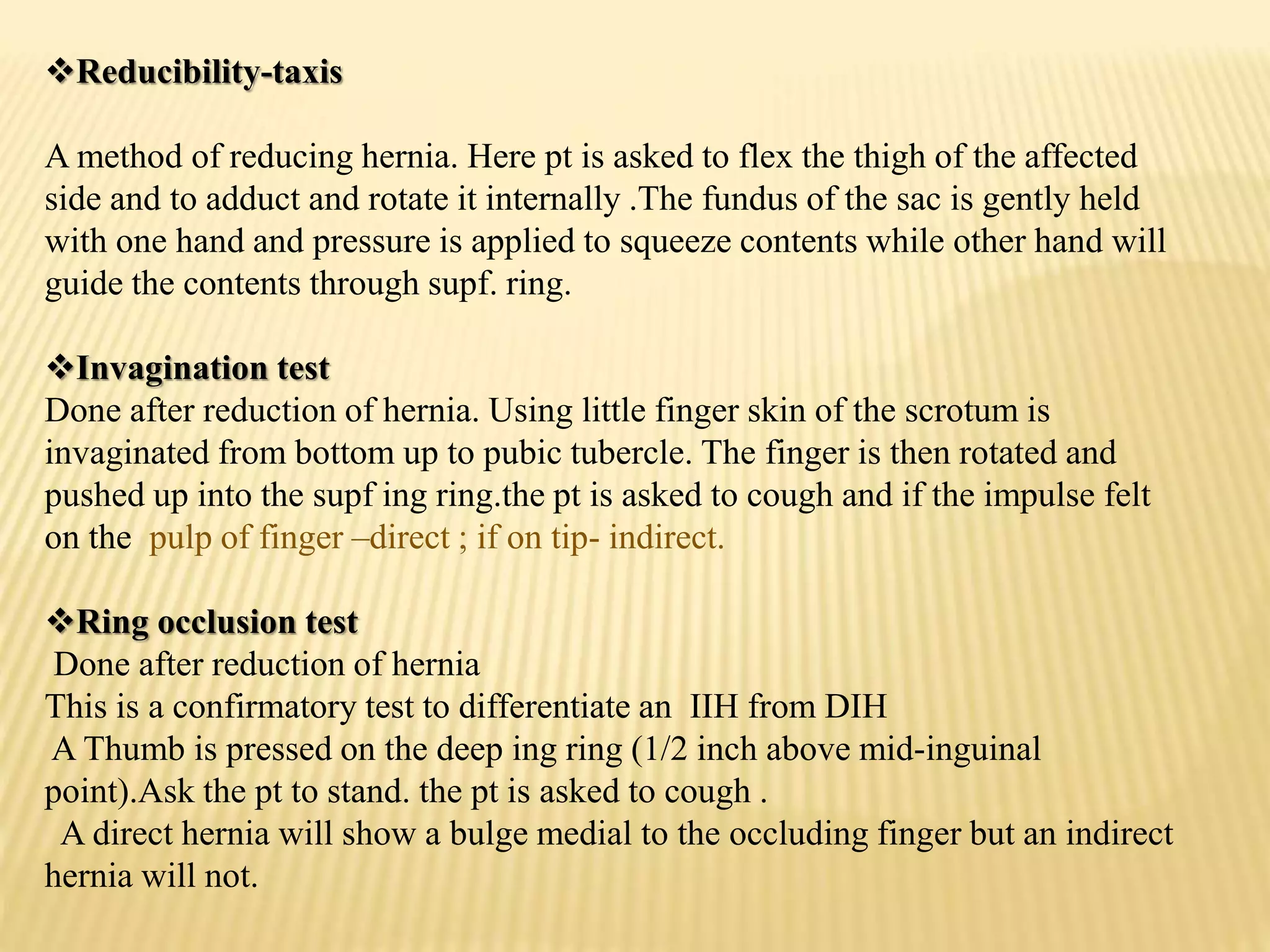Inguinal hernia | PPTX