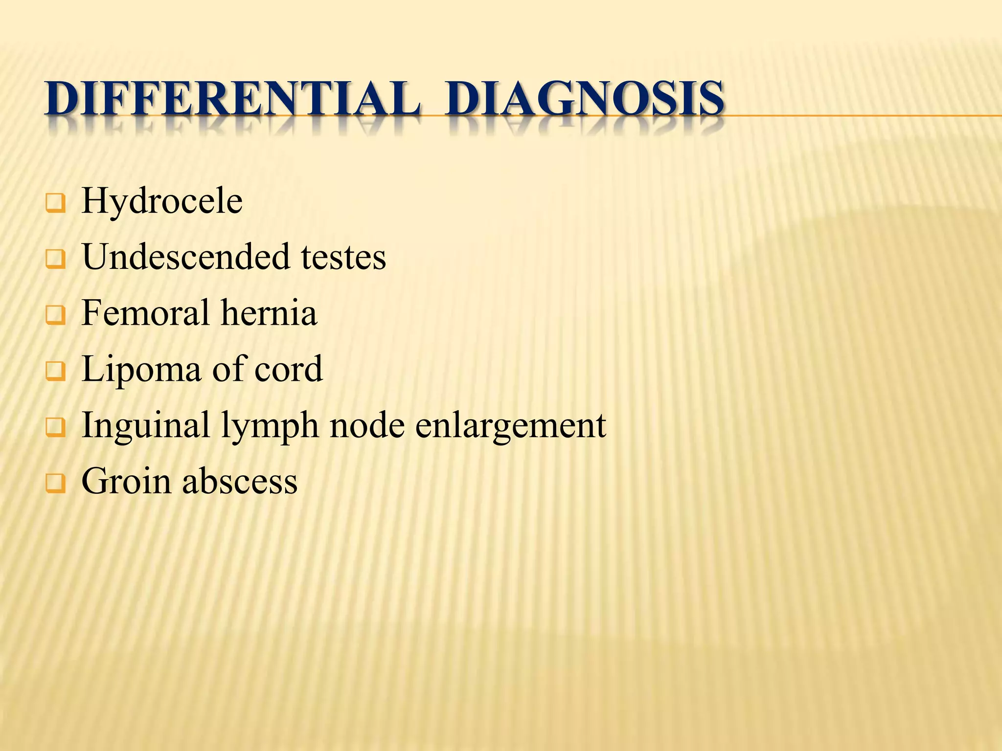 Inguinal hernia | PPTX