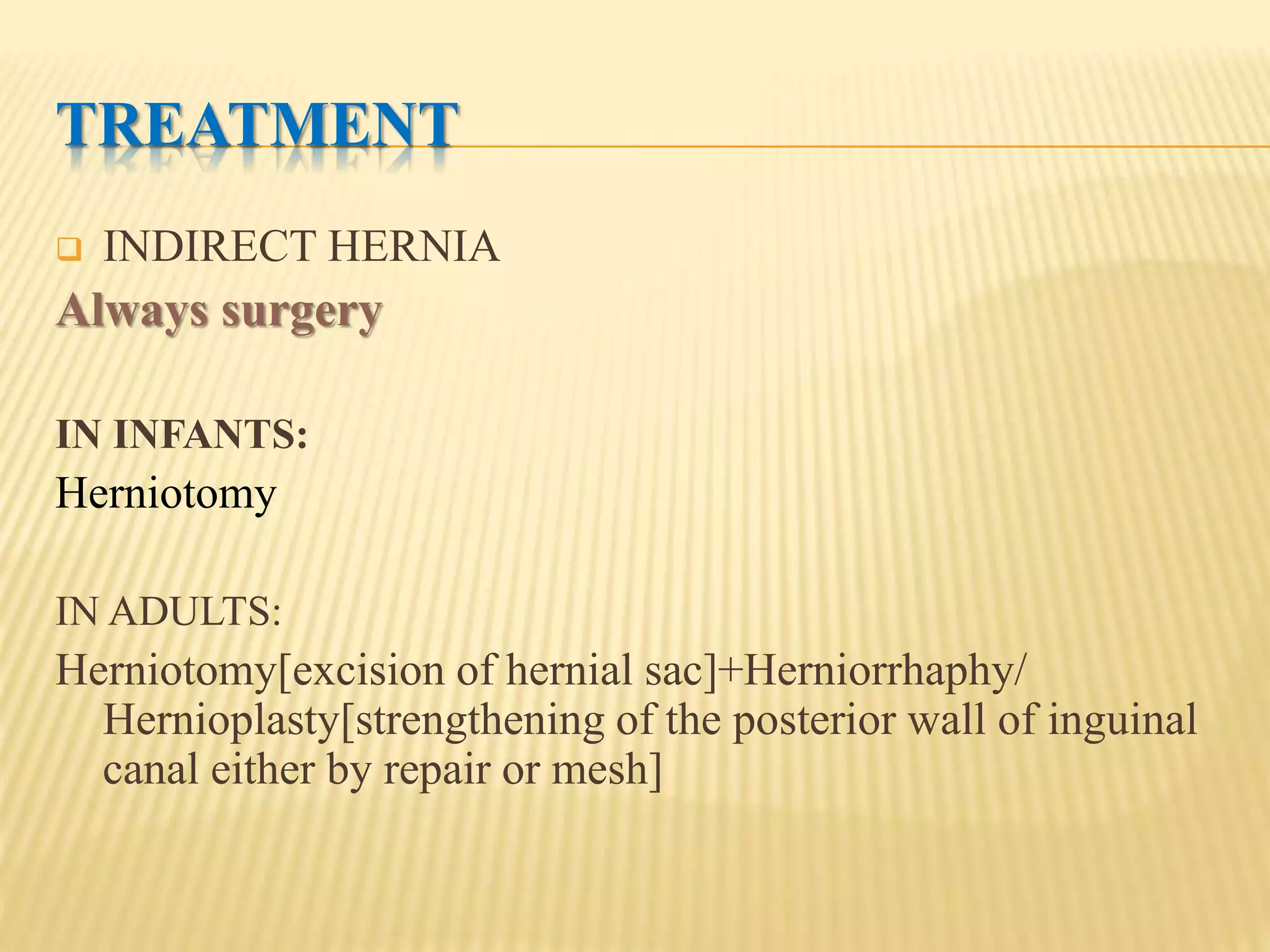 Inguinal hernia | PPTX
