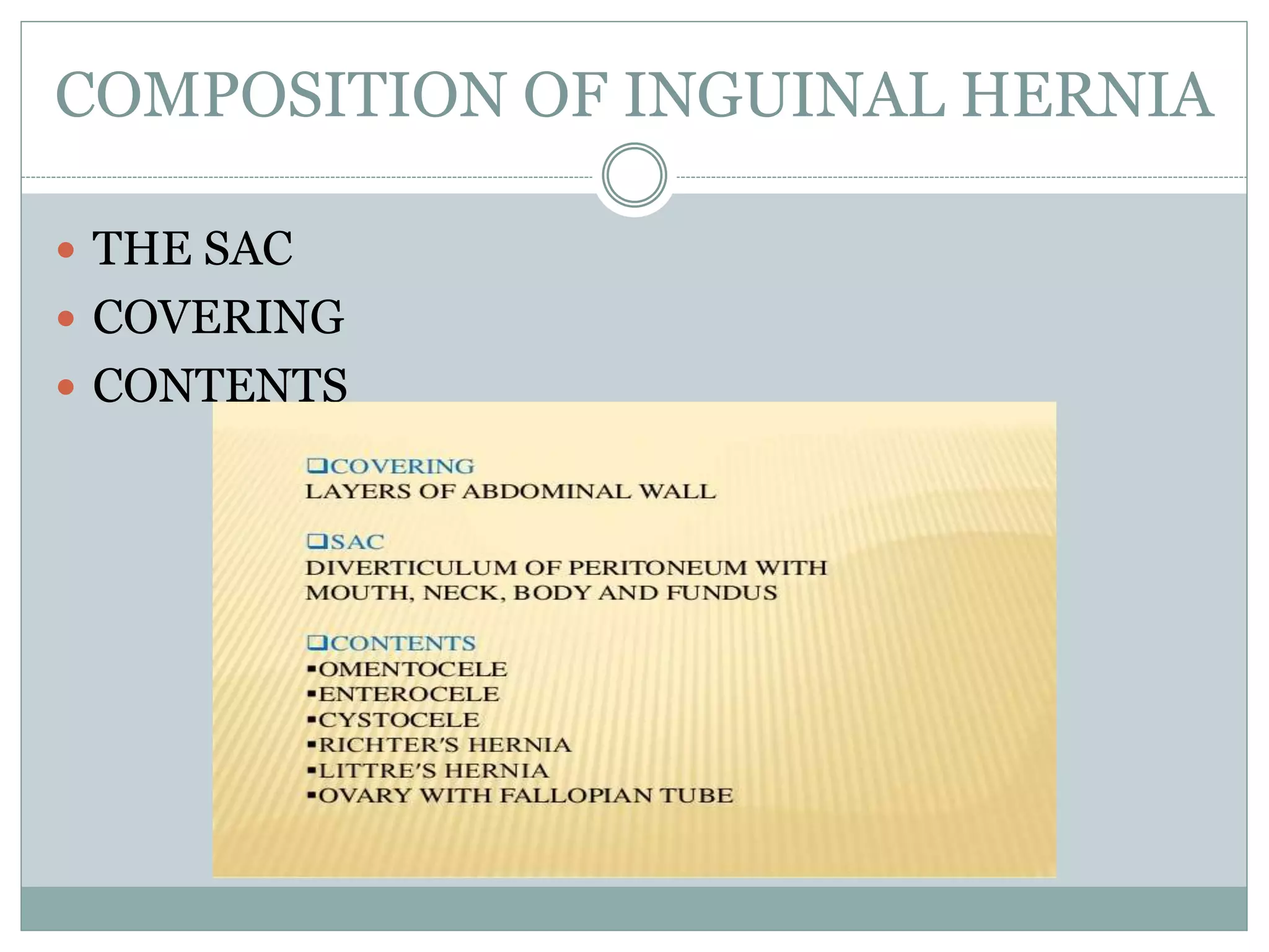 Inguinal Hernia | PPTX