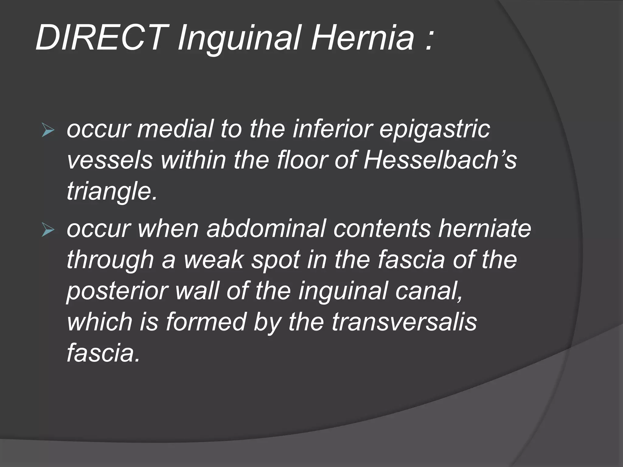 Inguinal hernia | PPTX
