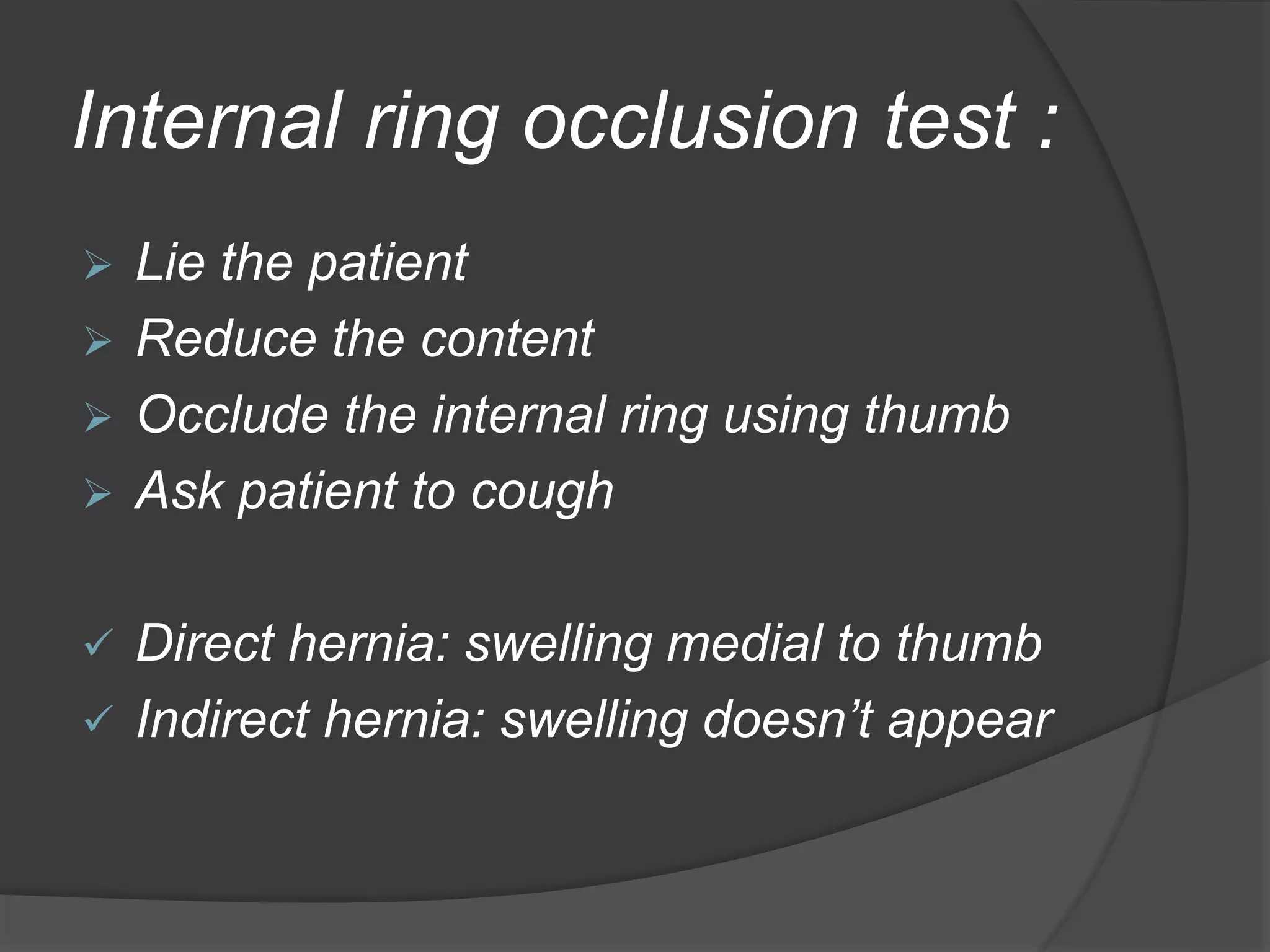 Inguinal hernia | PPTX