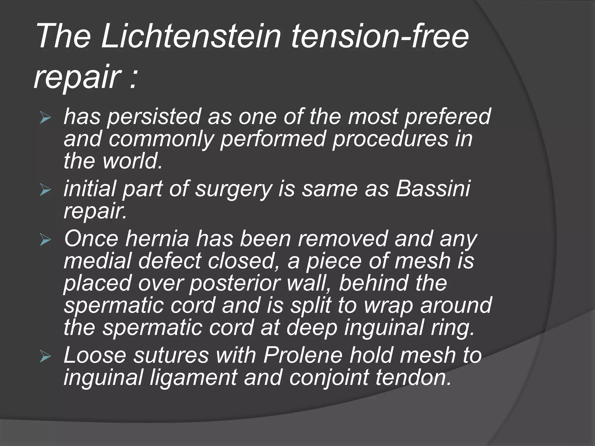 Inguinal hernia | PPTX