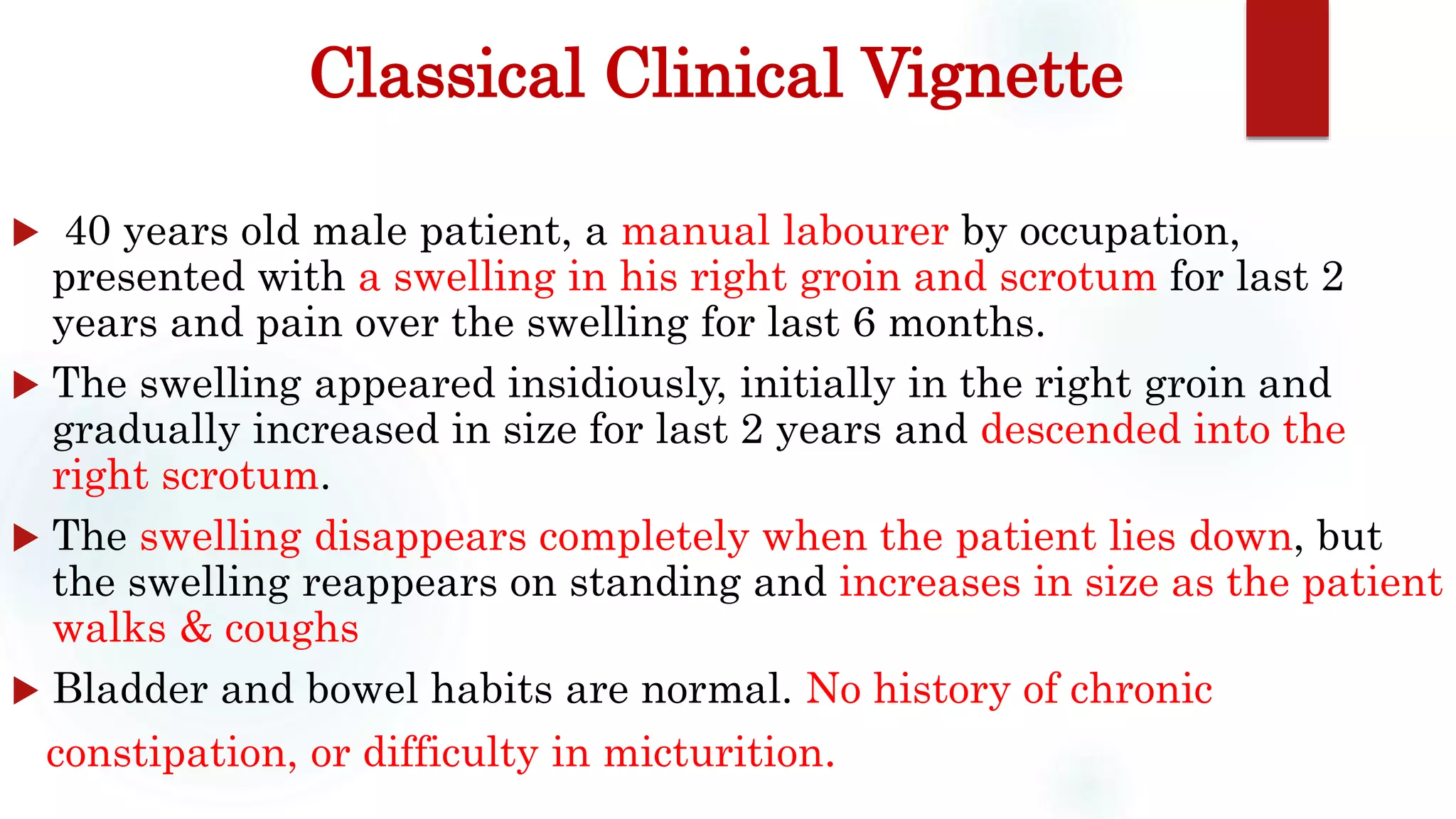 Inguinal Hernia- Groin Swellings | PPTX