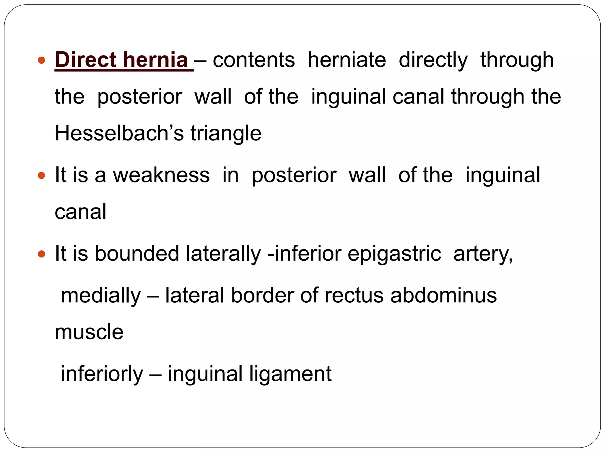 Inguinal hernia | PPTX