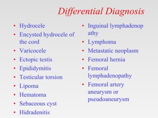 Inguinal Hernia.pptx | Educational Assessment | Education