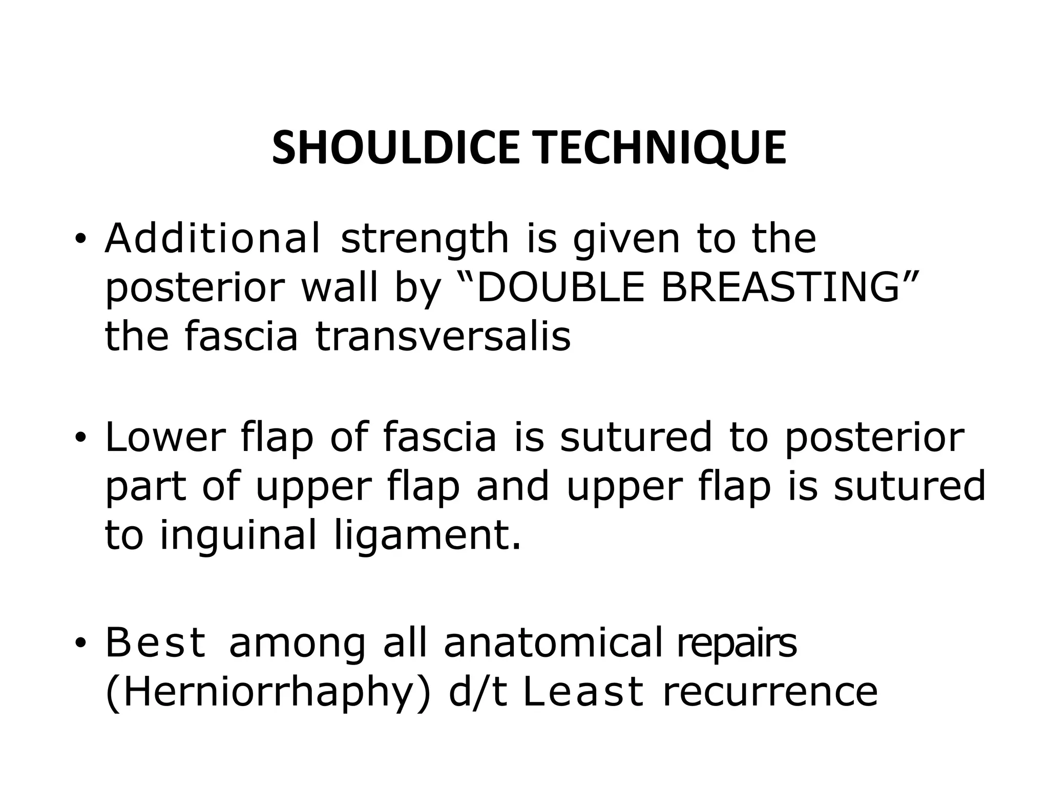 Inguinal hernia repair | PPTX