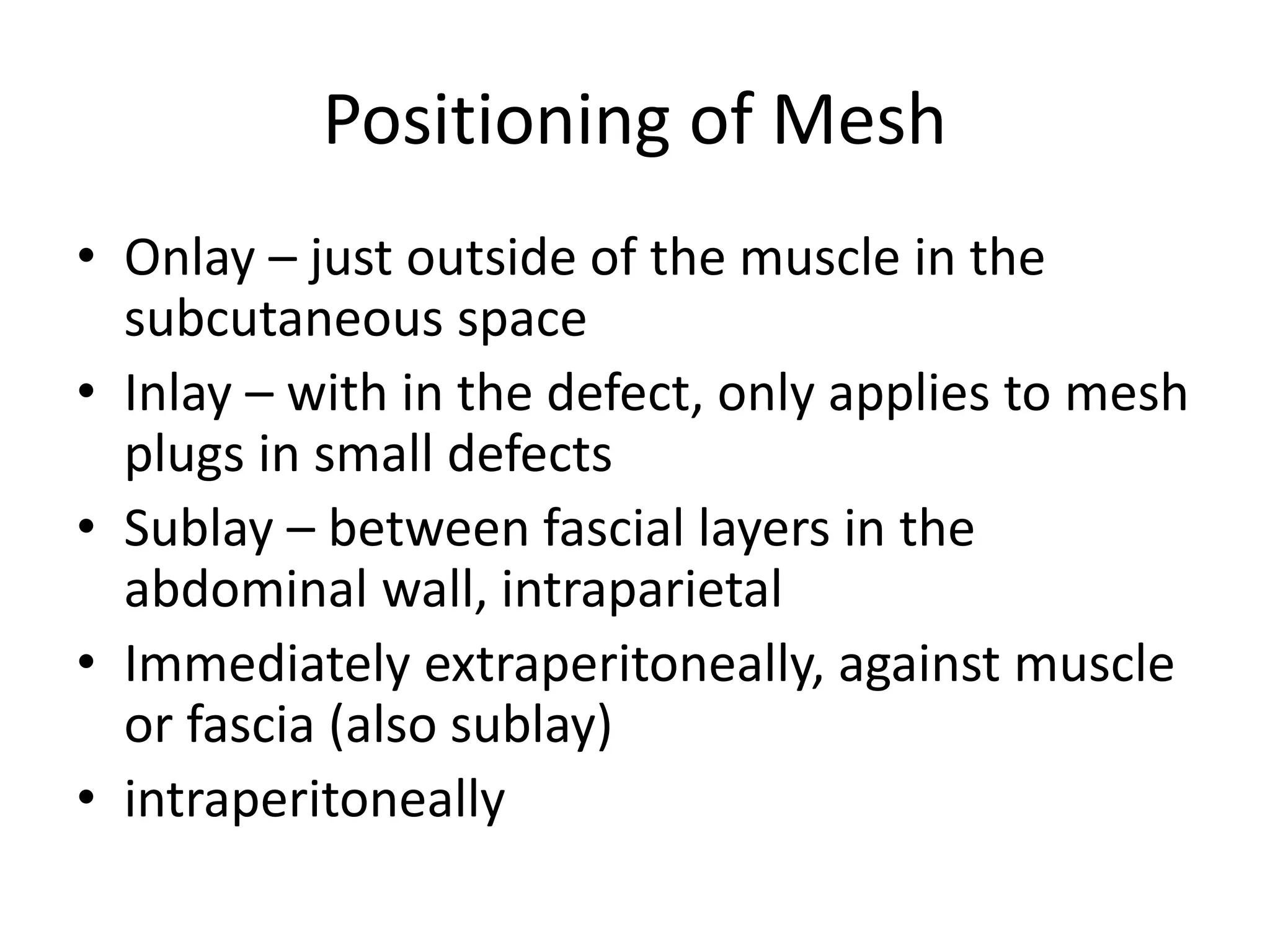 Inguinal hernia repair | PPTX