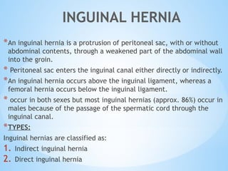 INGUINAL HERNIAS.pptx// ABDOMEN AND PELVIS// HUMAN ANATOMY | PPTX