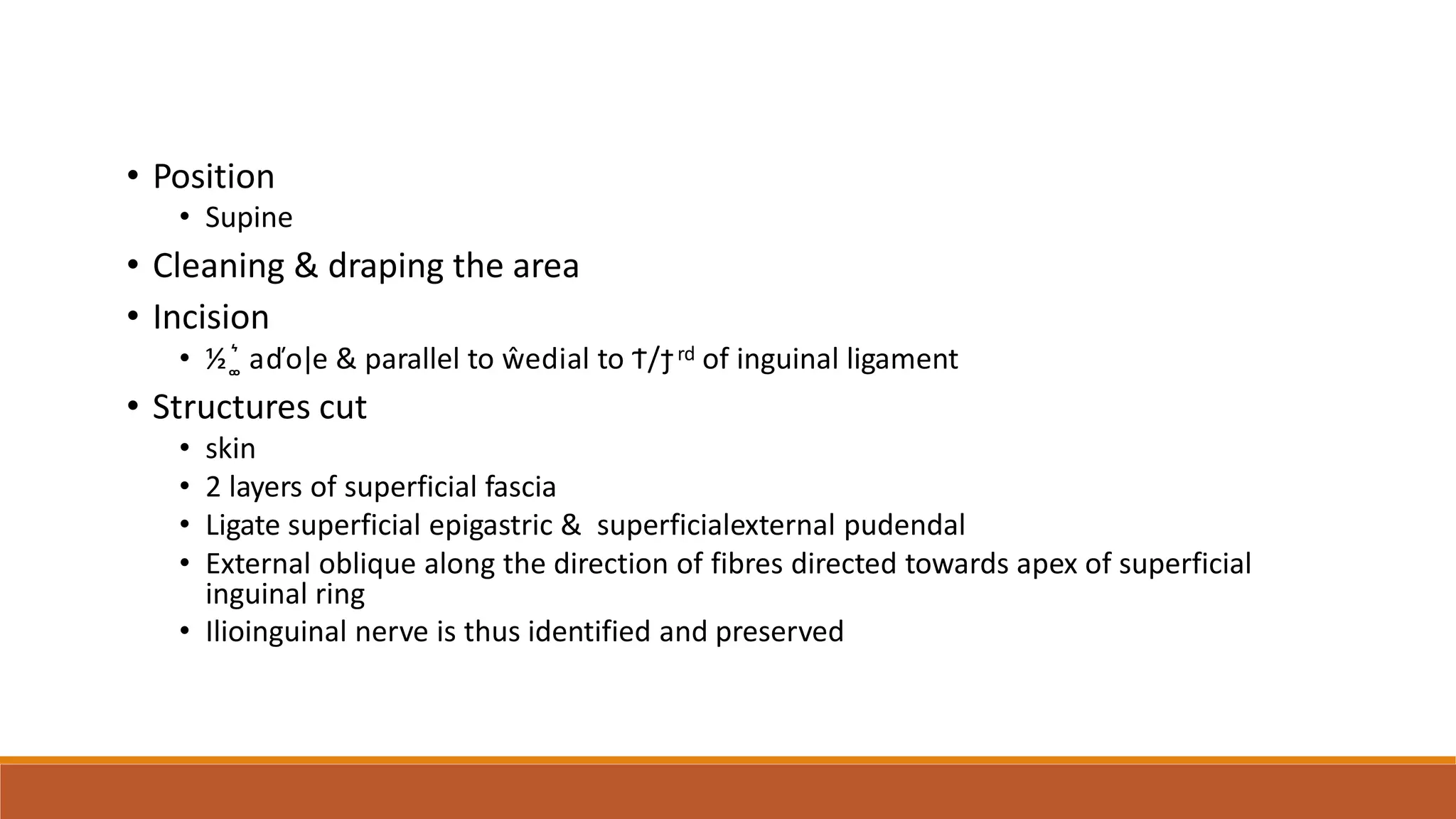Inguinal hernia surgery | PPTX