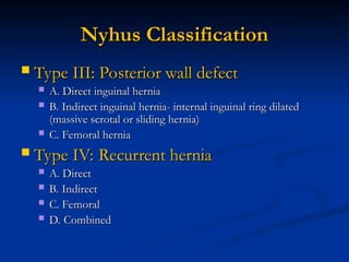 Inguinal hernia lecture............. .ppt