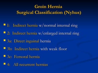 Inguinal hernia lecture............. .ppt