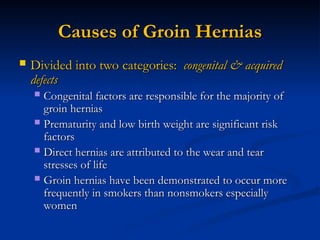 Inguinal hernia lecture............. .ppt