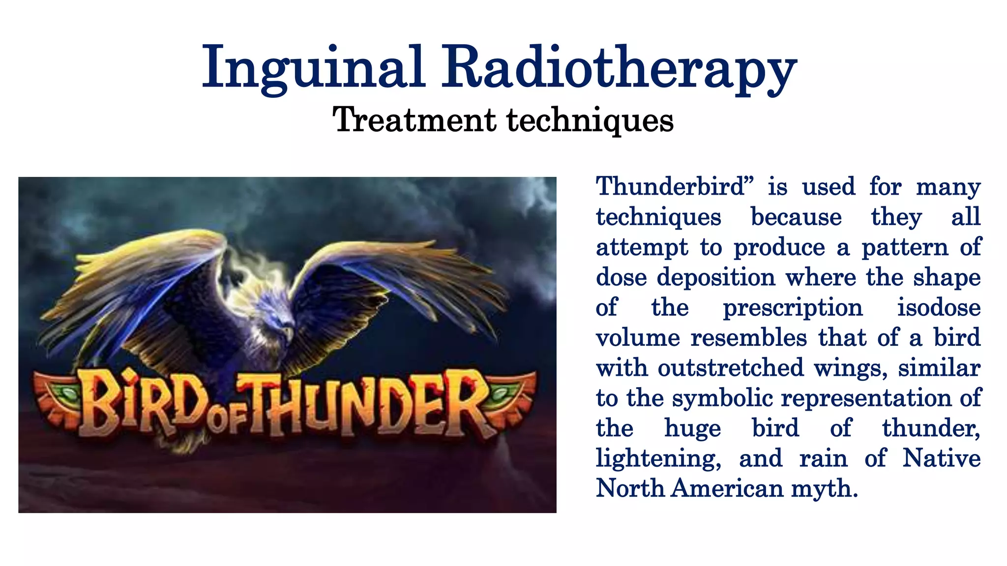Techniques for Inguinal/Groin Irradiation | PPTX