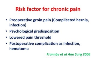 Inguinodynia by Prof. Ajay Khanna, IMS, BHU, Varanasi, India | PPTX