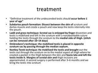 inguinoscrotal swellings and its management | PPTX