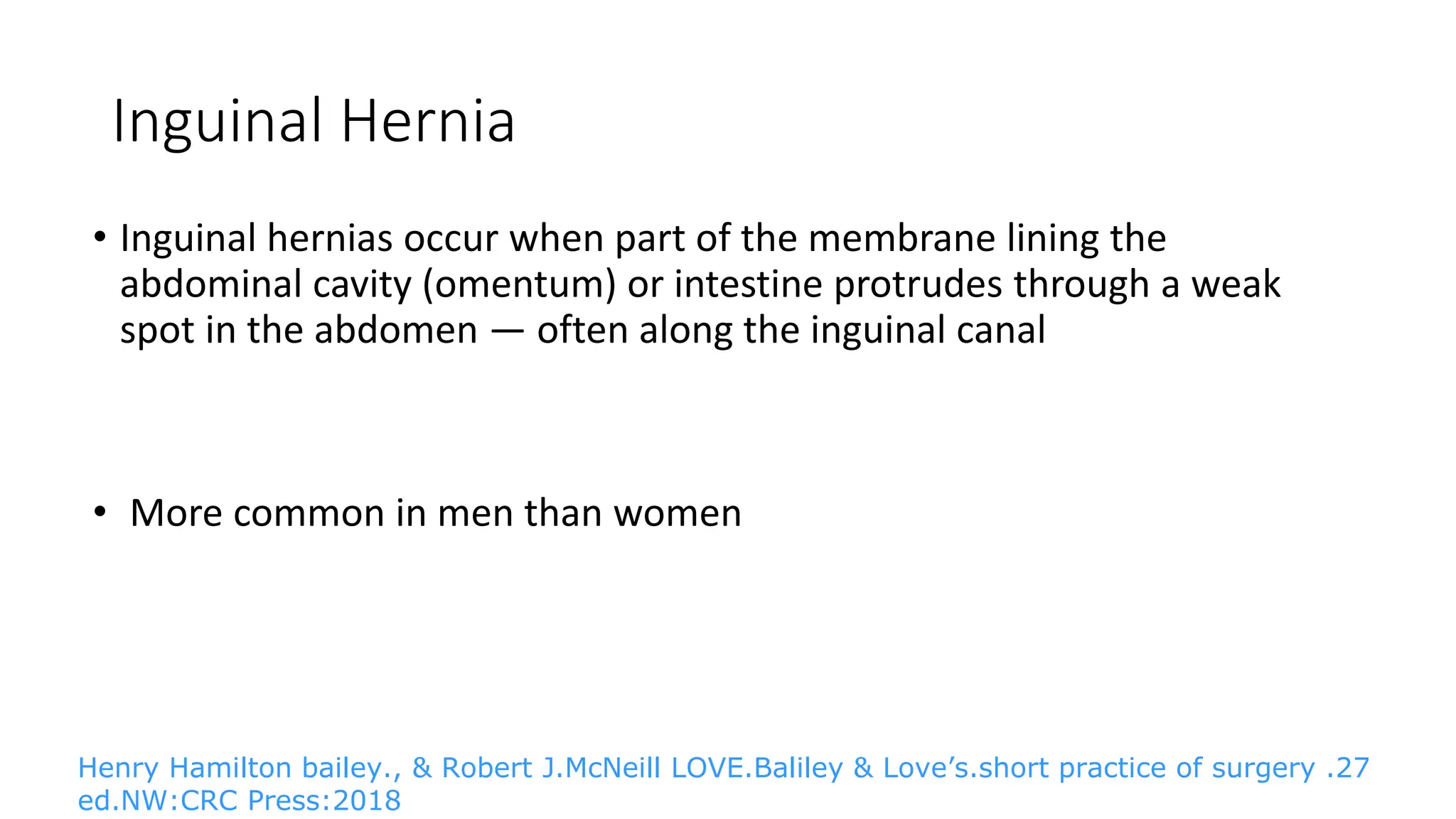 inguinoscrotal swellings ( Inguinal Hernia , Hydrocele ) | PPTX