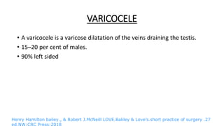 inguinoscrotal swellings ( Inguinal Hernia , Hydrocele ) | PPTX