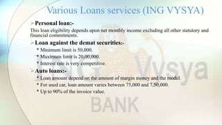 Ing vysya bank | PPTX