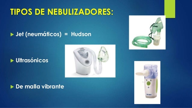 Uso de Inhaladores y nebulizadores en asma y EPOC