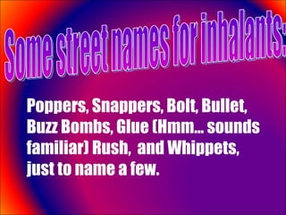 Inhalants Aimee N. | PPT | Illegal Drugs, Tobacco, eCigarettes, Vaping ...