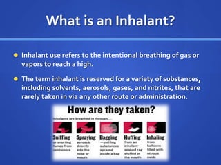 Inhalants drugs and society | PPT