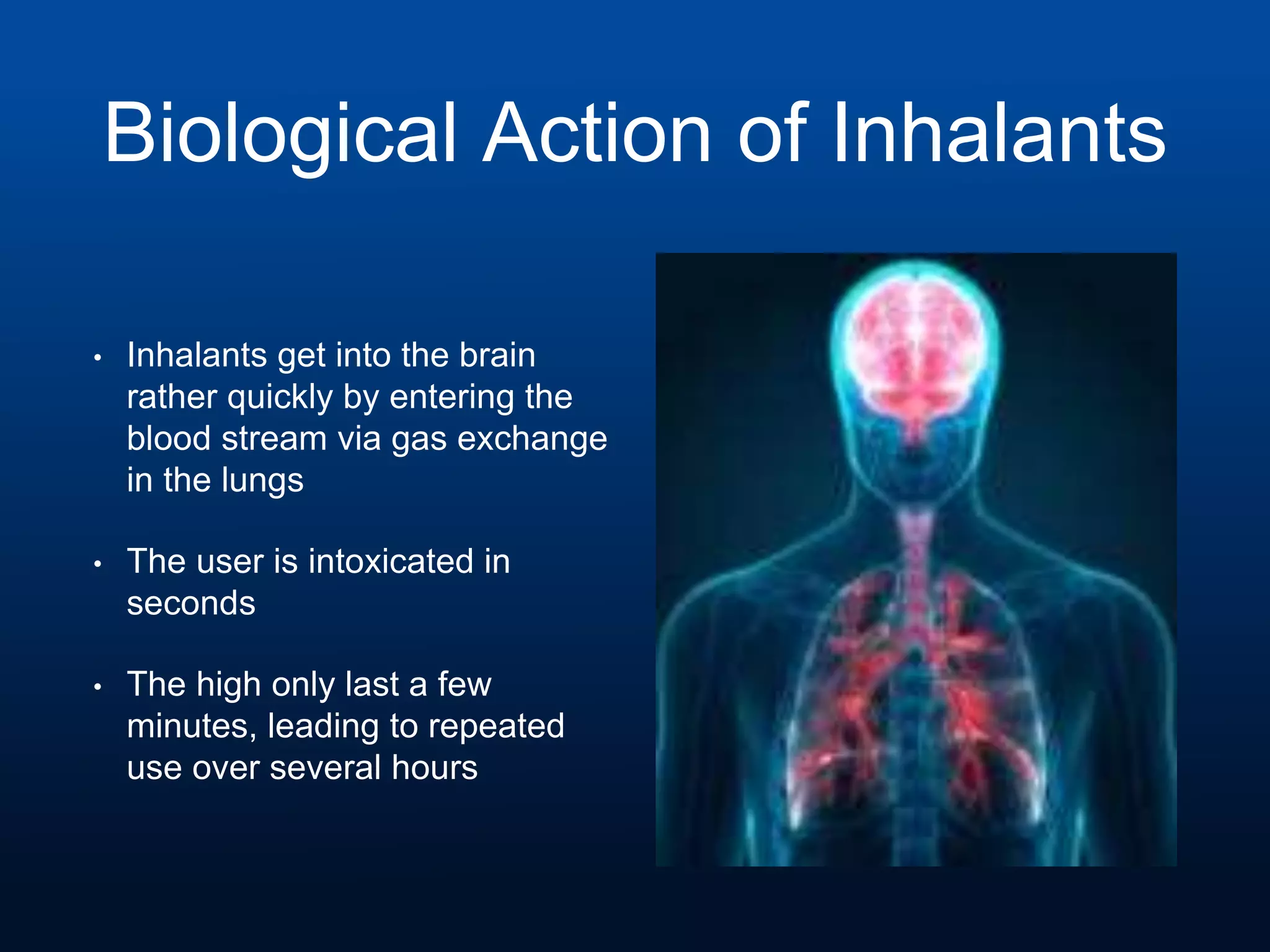 Inhalants (power point) | PPTX