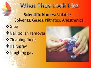 Inhalants ppt | PPTX