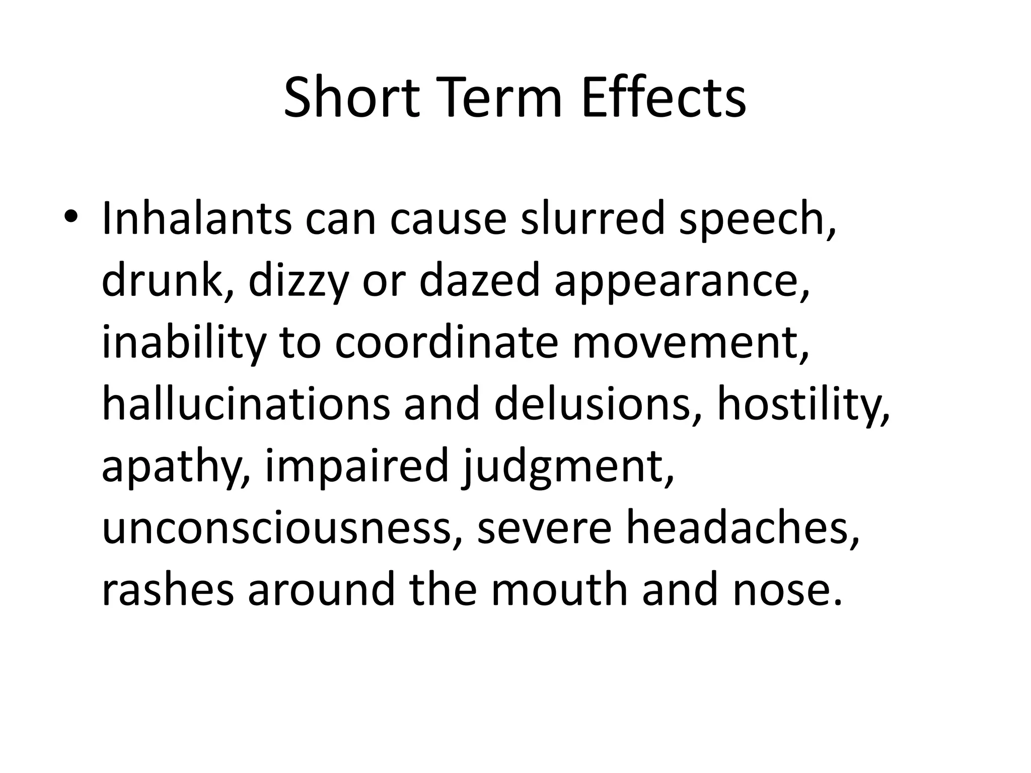 Inhalants presentation | PPTX