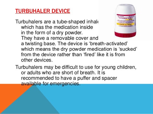 Inhaler medication devices and patient counselling.