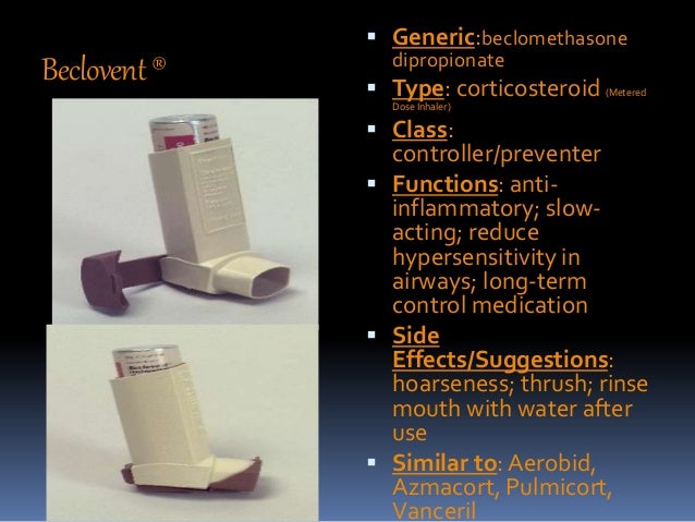 Inhalars for bronchial asthma
