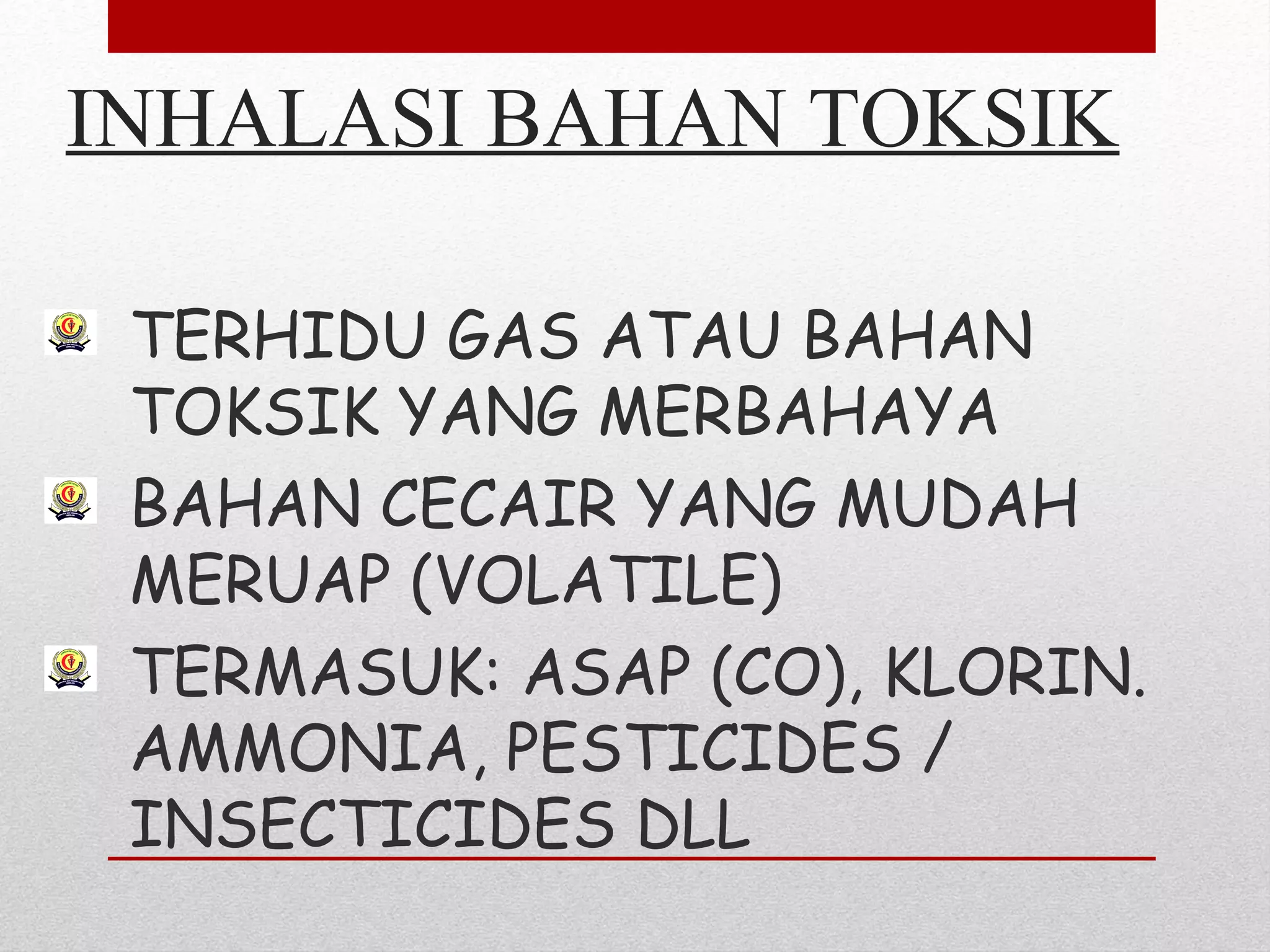 INHALASI TOKSIK | PPT