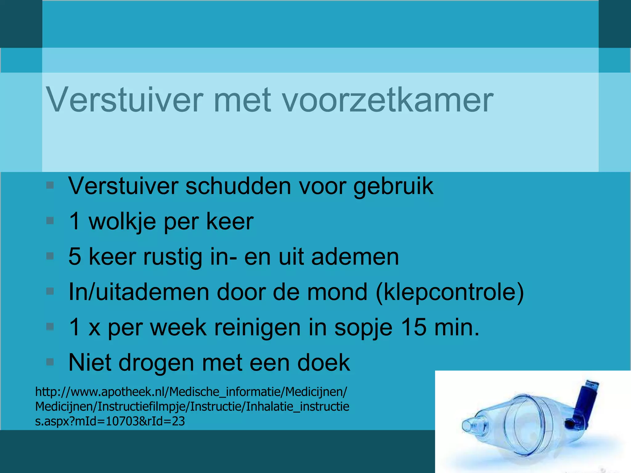 Inhalatiemedicatie | PPTX