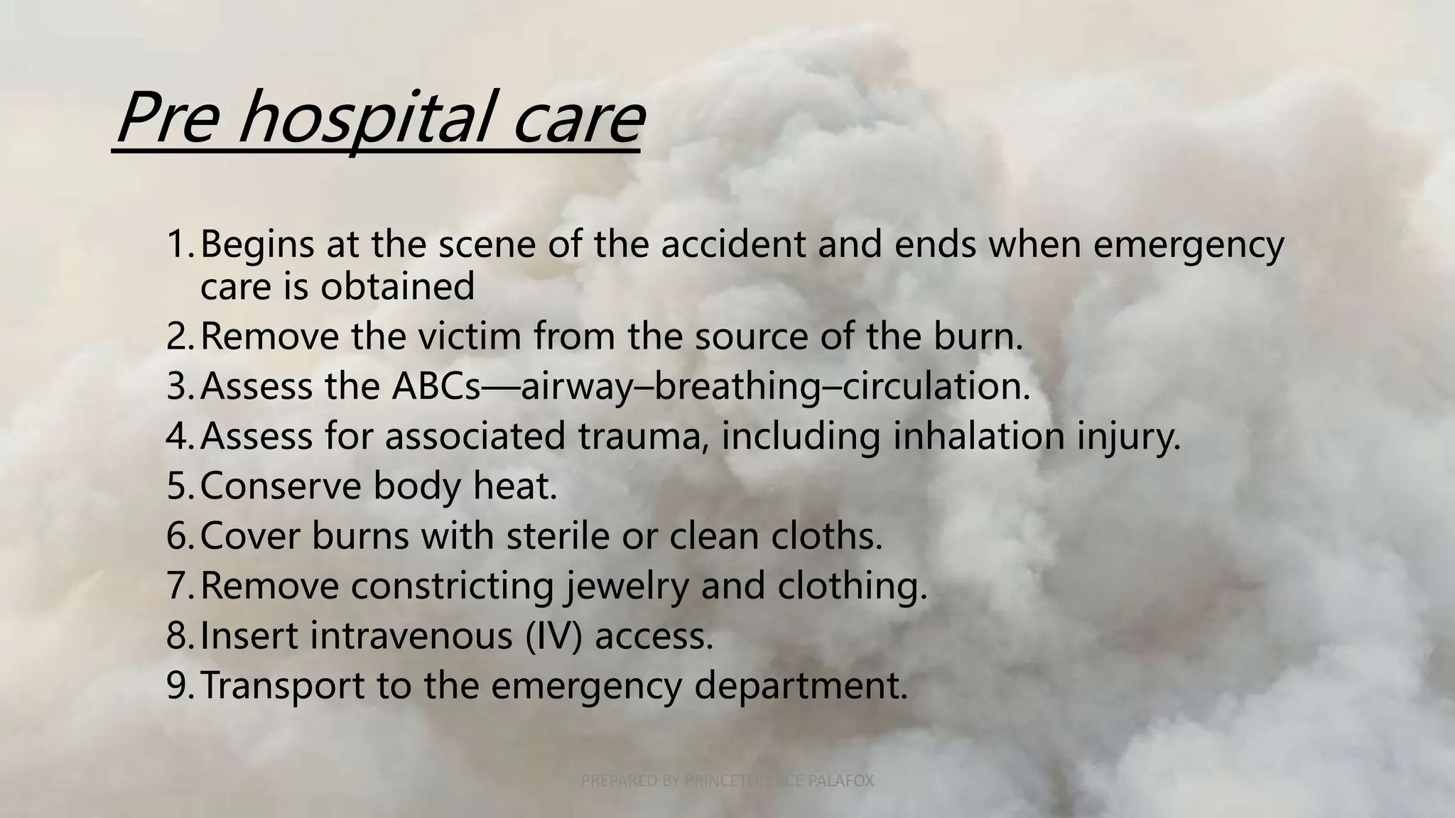 INHALATION-INJURY nursing lesson to prevent complications | PPTX