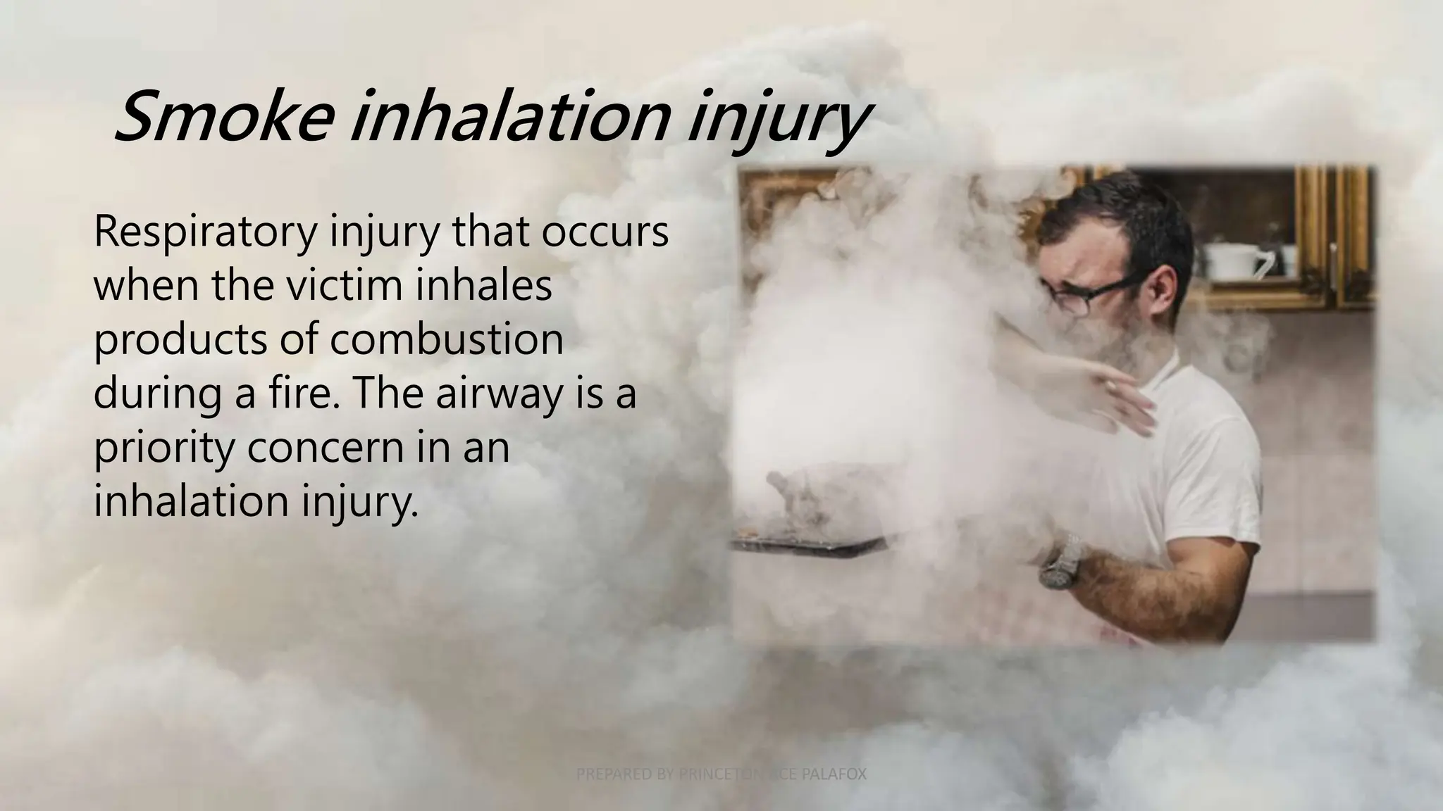 INHALATION-INJURY nursing lesson to prevent complications | PPTX