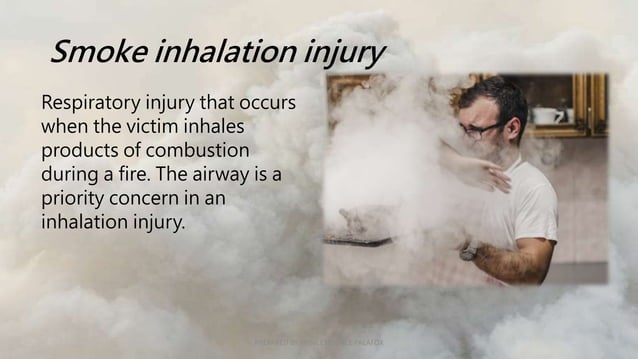 INHALATION-INJURY nursing lesson to prevent complications | PPTX