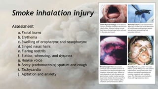INHALATION-INJURY nursing lesson to prevent complications | PPTX