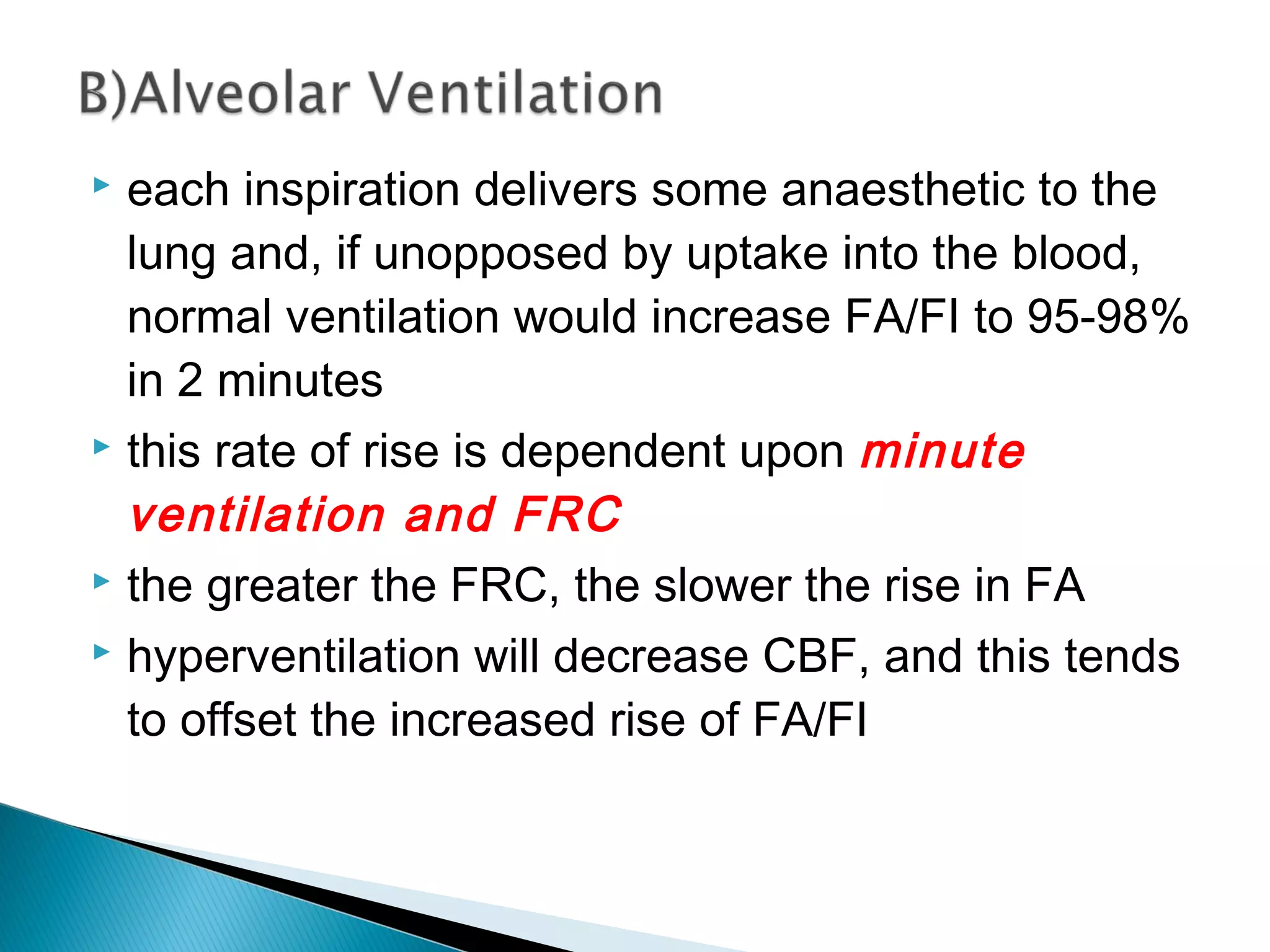Inhalational Anesthetic Agents | PPT | Lung and Respiratory Health ...