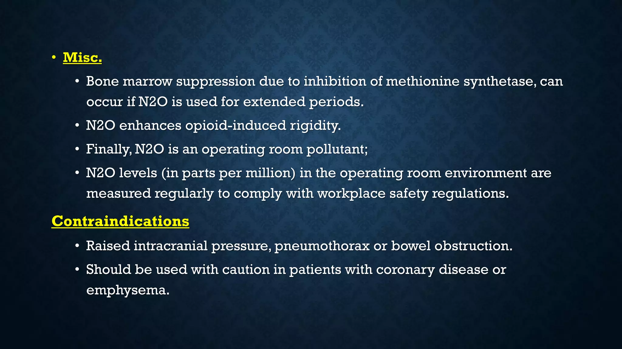 Inhalational Anaesthetic Agents | PDF