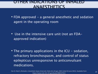 INHALATIONAL ANAESTHETICS PHARMACOLOGY.pptx