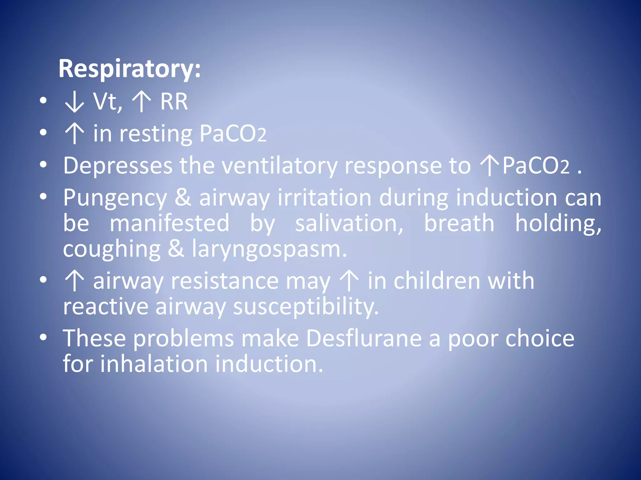 Inhalational Anesthetics; Desflurane and Zenon.pptx