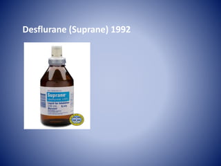 Inhalational Anesthetics; Desflurane and Zenon.pptx