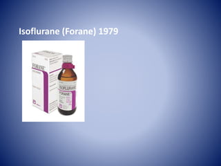 Inhalational Anesthetics; Isoflurane and Sevoflurane.pptx