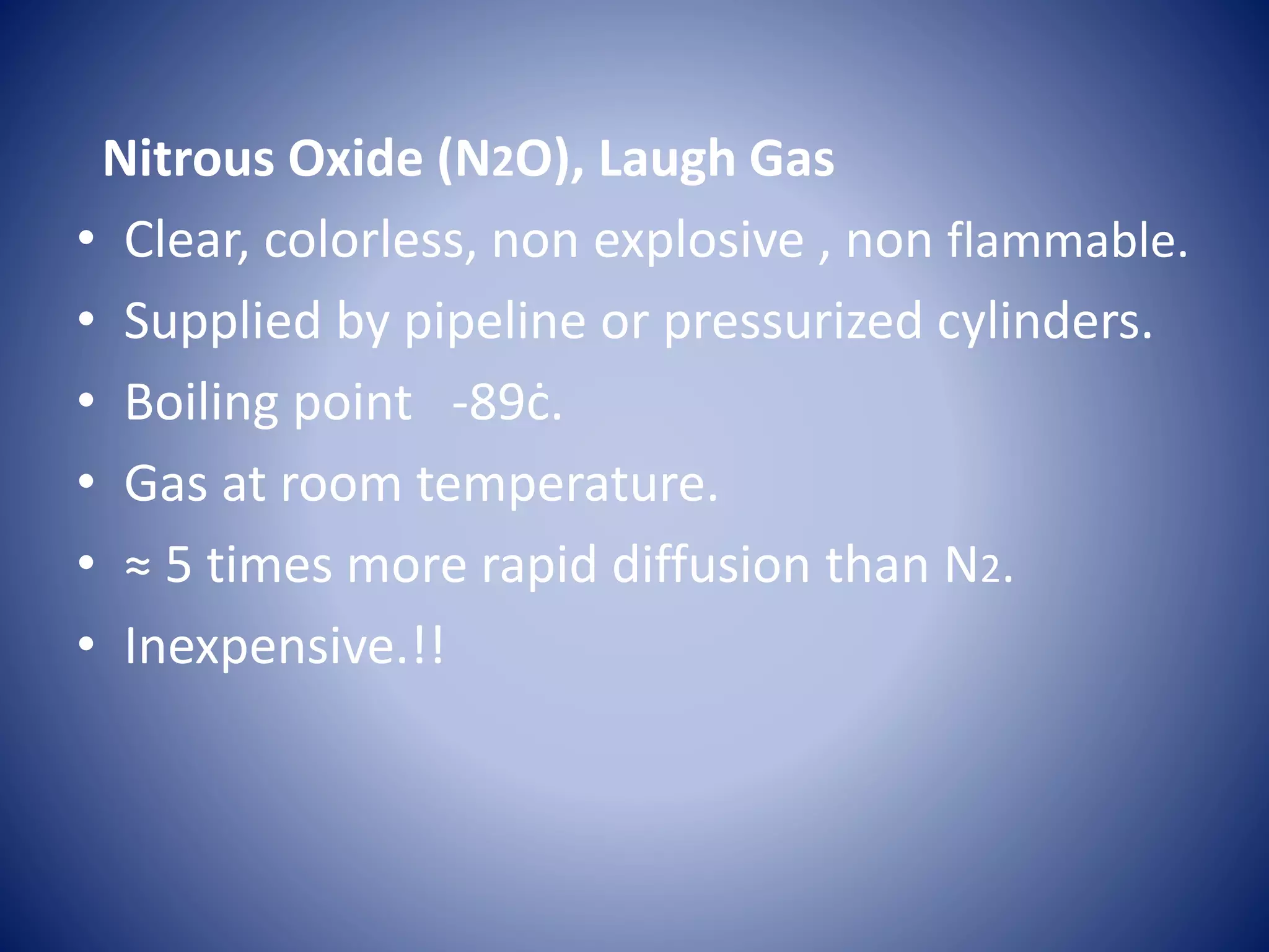 Inhalational Anesthetics; Nitrous Oxide and Halothane.pptx