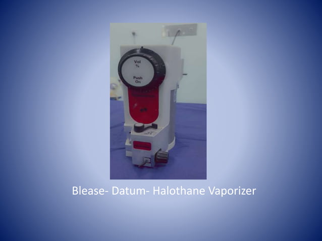 Inhalational Anesthetics; Nitrous Oxide and Halothane.pptx | Lung and ...