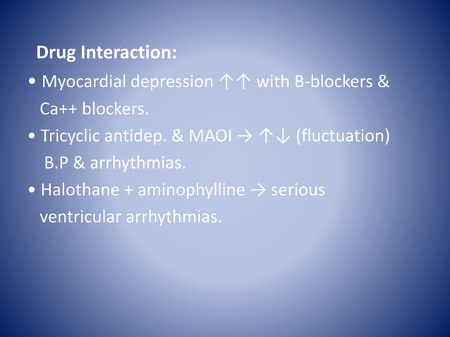Inhalational Anesthetics; Nitrous Oxide and Halothane.pptx | Lung and ...